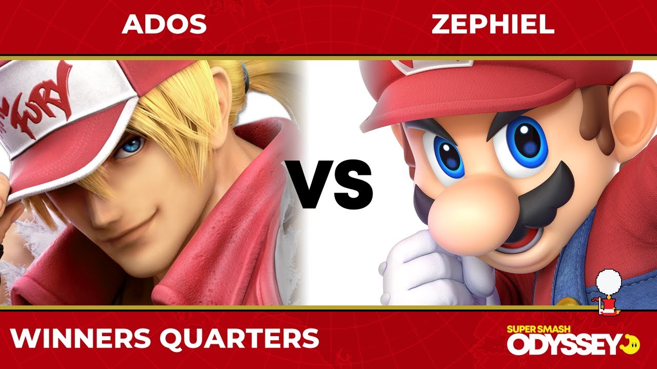 SSO 96 - Winners Quarters - Ados (Terry) VS Zephiel (Mario) - SSBU ...