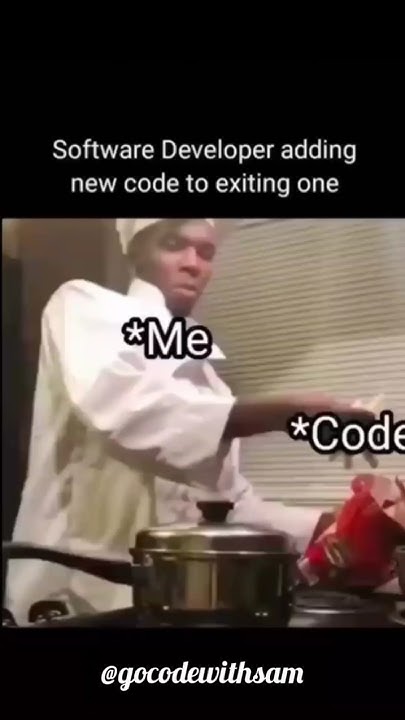 That Moment When Code Breaks Everything 🤦‍♂️ #ProgrammerLife #softwareengineer #codingmeme - YouTube
