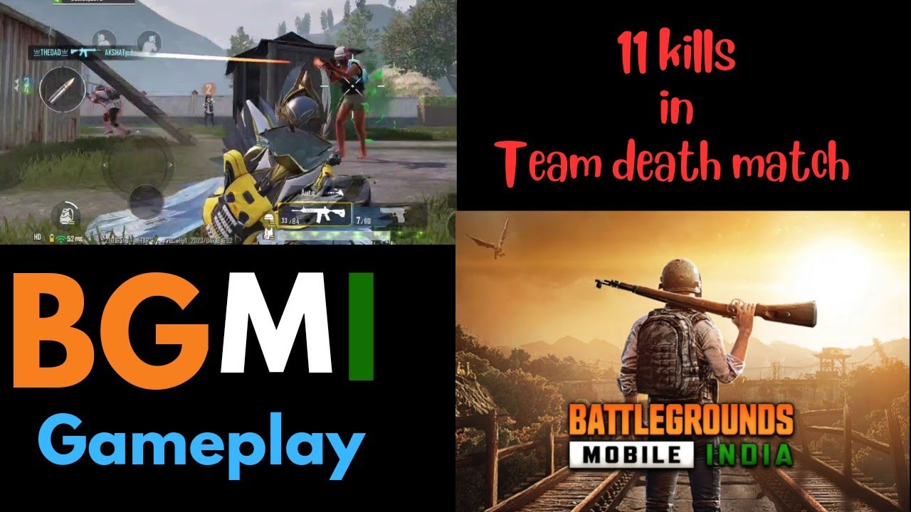 Playing BGMI after a long time || 11 kills in TDM || BGMI gameplay ...