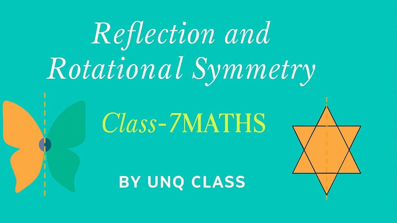 REFLECTION AND ROTATIONAL SYMMETRY Class7Maths SP-12A complete exercise ...