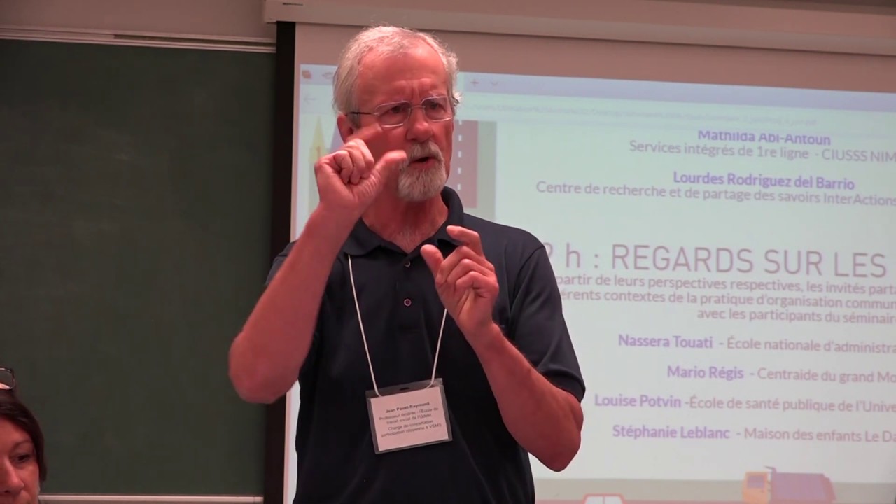 Séminaire OC - Jean Panet-Raymond - YouTube