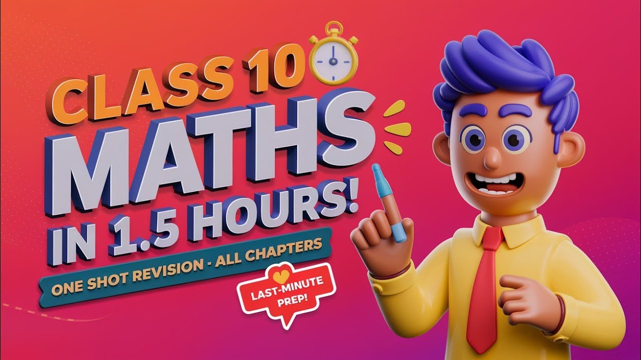 Class 10- COMPLETE Maths in One Video | CLASS 10-MATH All FORMULA ...