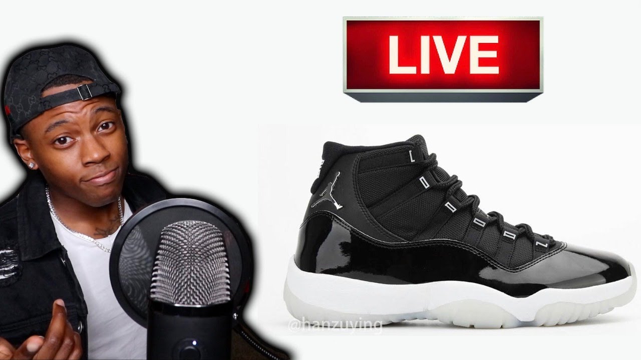 LIVE COP : Air Jordan 11 25th Anniversary SHOCK DROP Coming... - YouTube