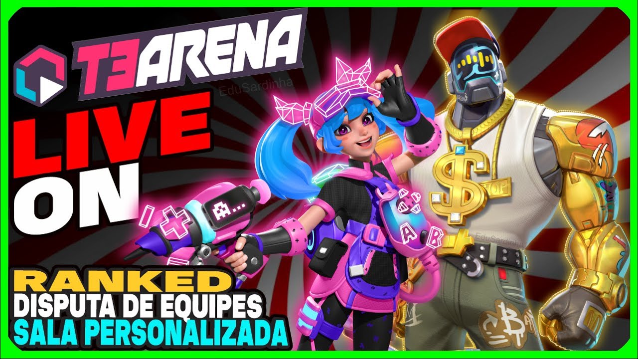 🟢 LIVE T3 ARENA AO VIVO NOVA TEMPORADA NOVO PASSE 08/06 #t3arena # ...