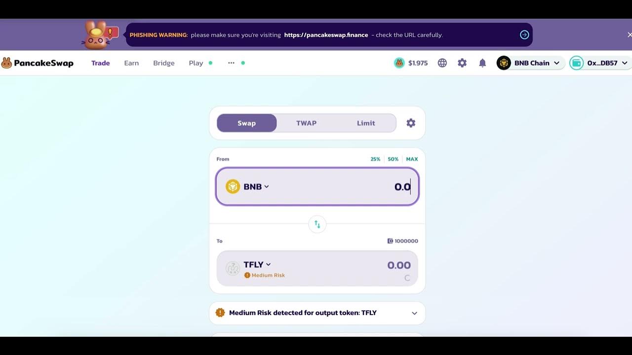 Wie kaufe ich $FLY Token auf Pancakeswap? - YouTube