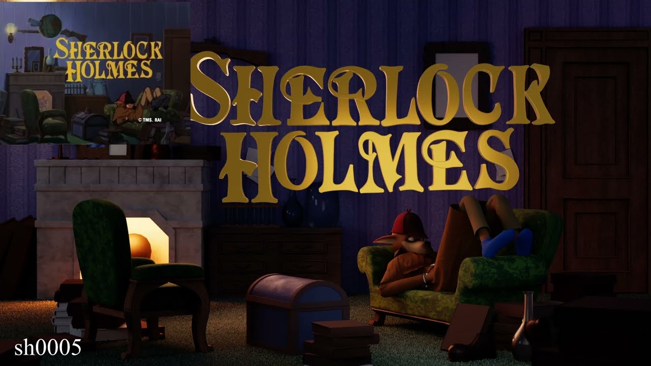 Miyazaki's Sherlock Hound 3D FanArt Animation WORK IN PROGRESS #2 - YouTube