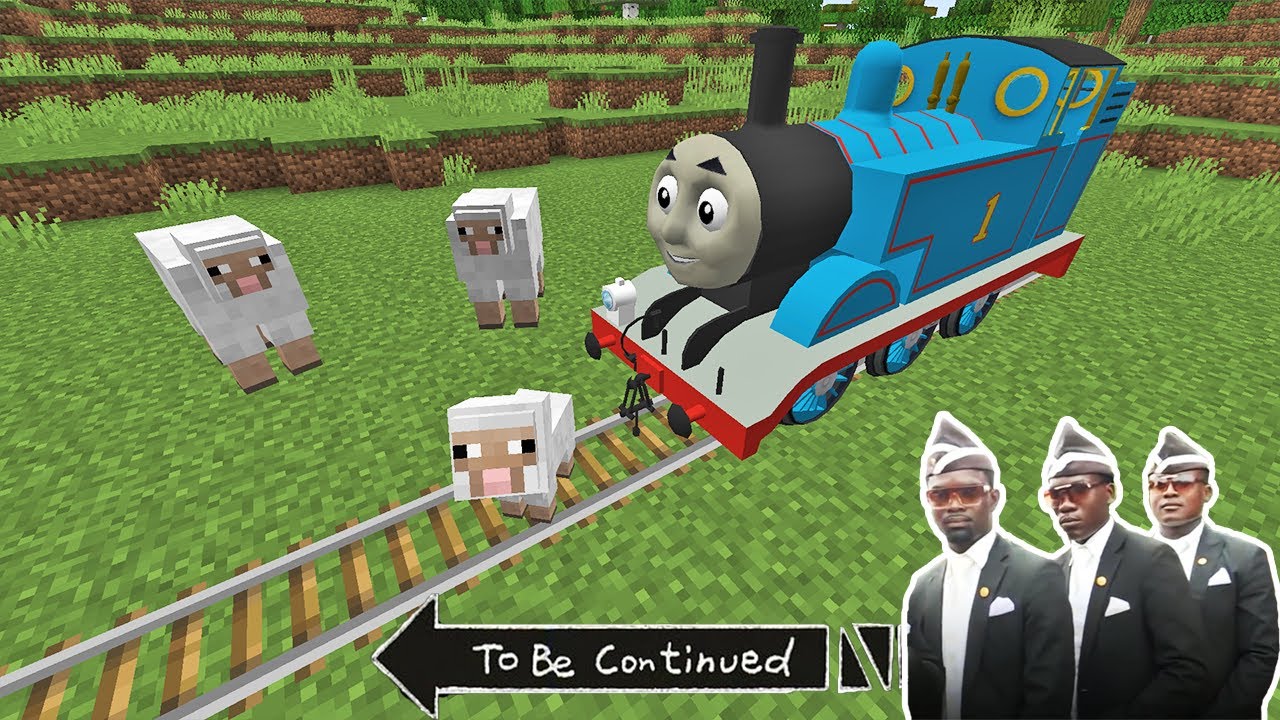 I Found Thomas the Tank Engine in Minecraft - Coffin Meme - YouTube