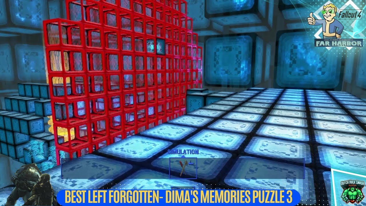 Far Harbor: Best Left Forgotten- DIMA's Memories Puzzle 3 in Fallout 4 ...
