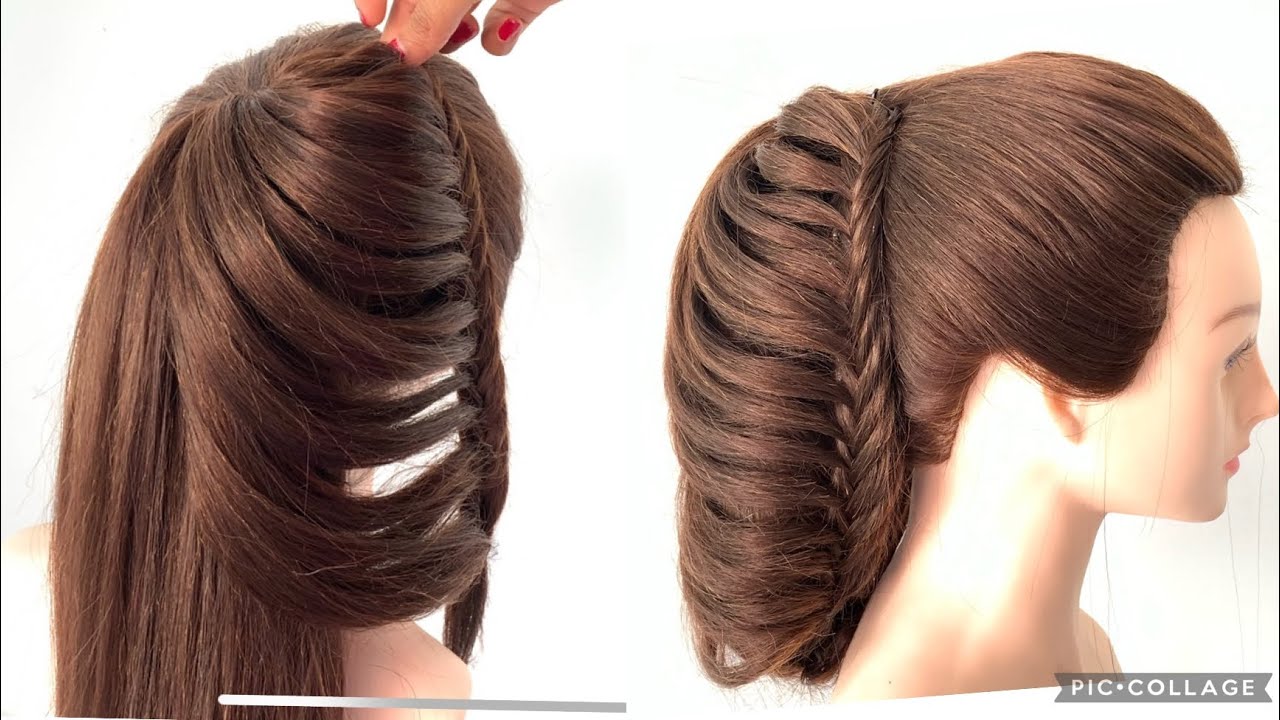 HairStyle Girl Balloon Braid Hair Style : Easy Hairstyle for karva ...