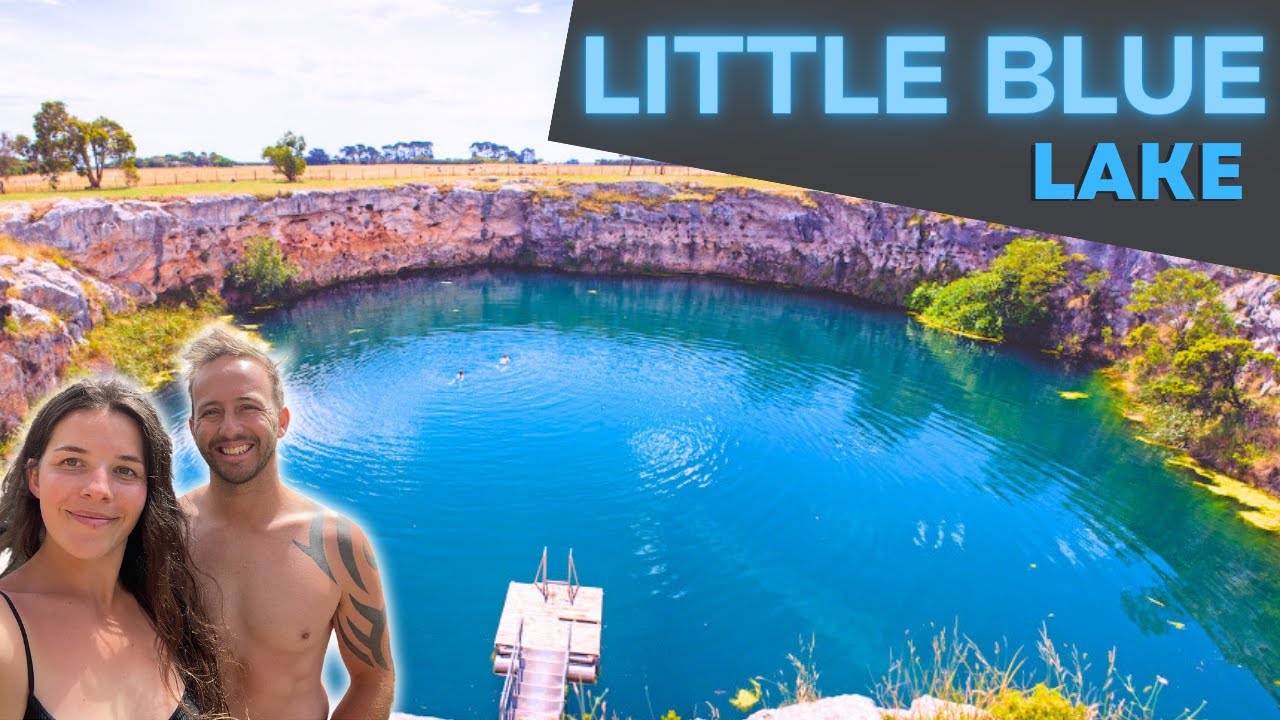 CLIFF JUMPING AND SNORKELING AT LITTLE BLUE LAKE - South Australia 🤩 ...