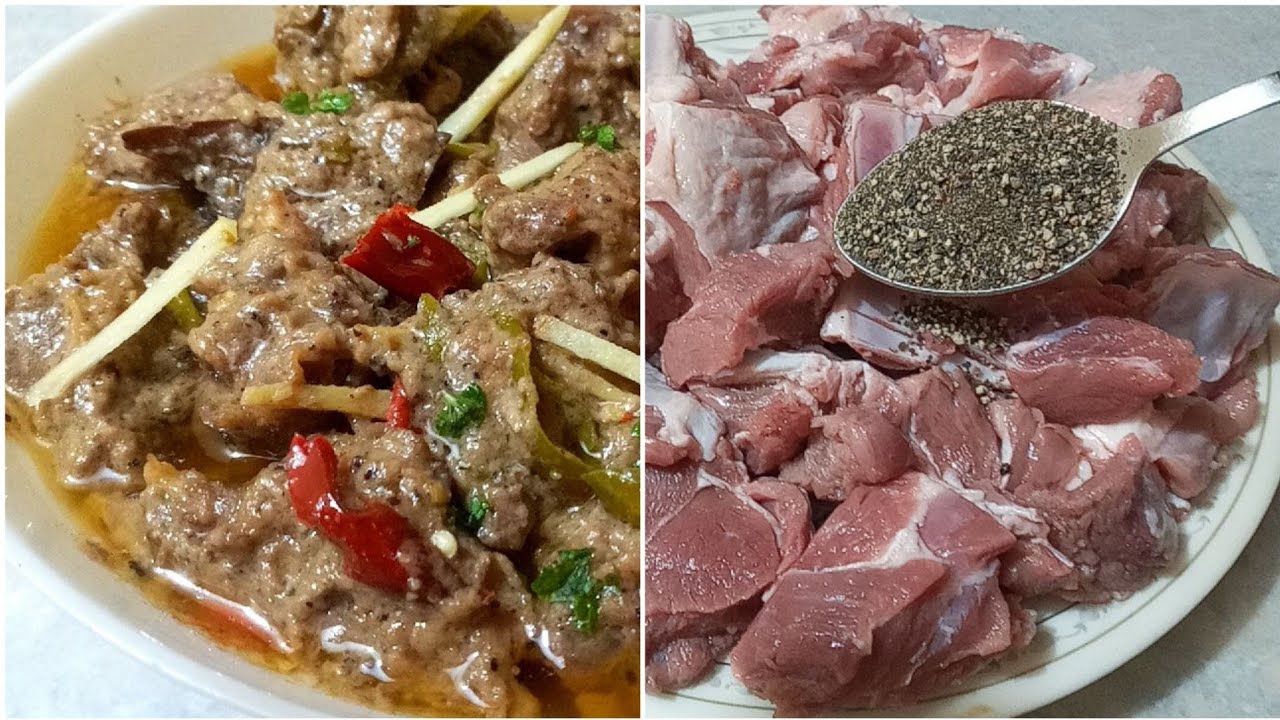 Bakra Eid Special Recipes | Mutton Recipes | Mutton Kali Mirch | Mutton ...