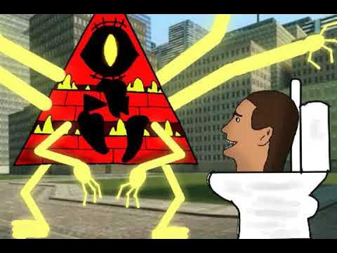 bill cipher vs skibidi toilets dc2 - YouTube
