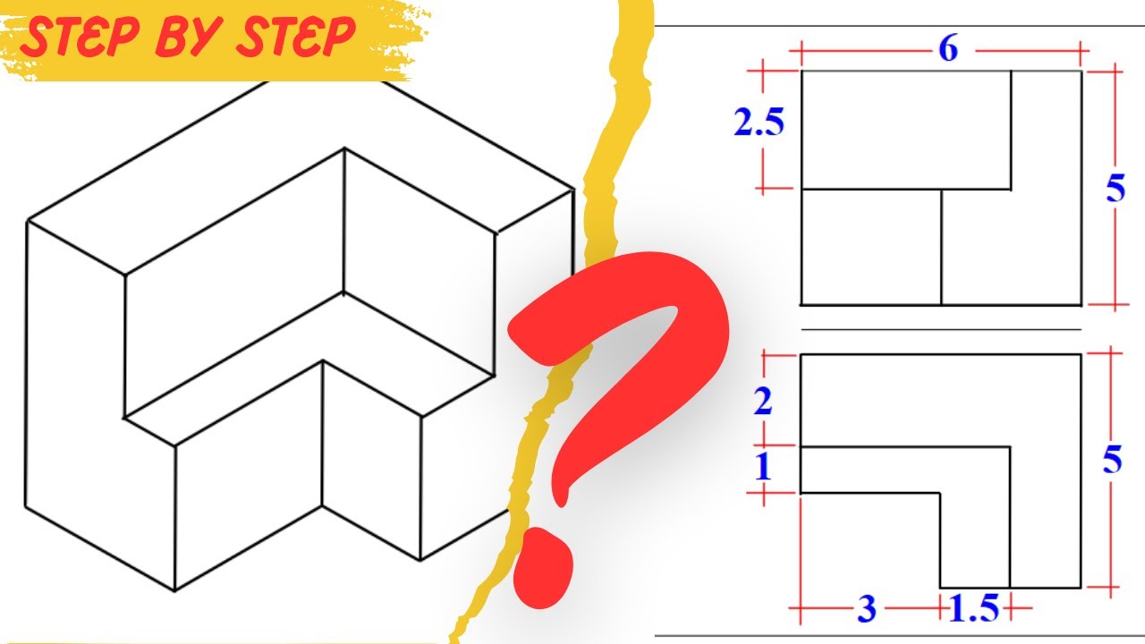 One-View vs. Two-View Drawings: The Drafter's Efficiency Guide - YouTube