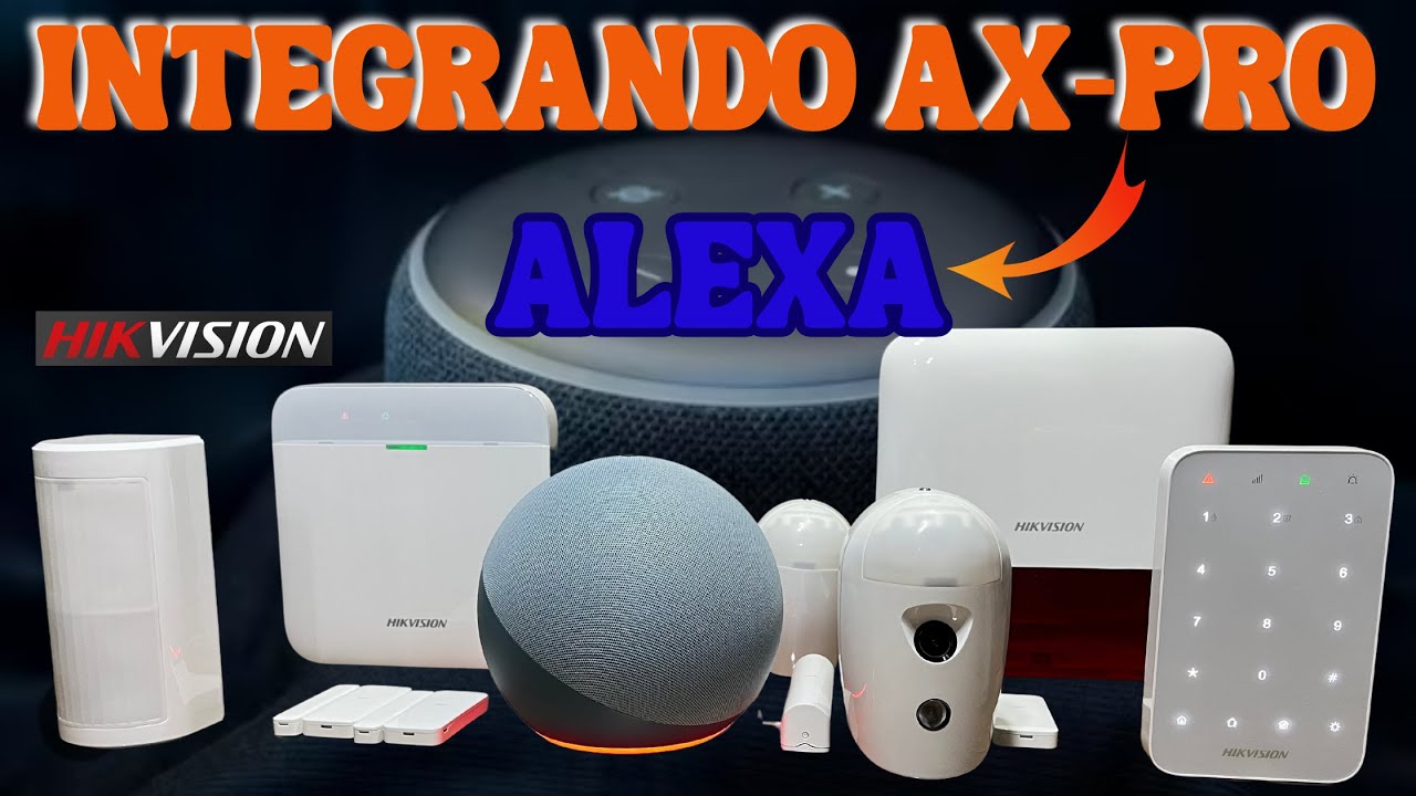 Como Integrar Central de Alarme Sem Fio HIKVISION AX-PRO NA ALEXA - YouTube