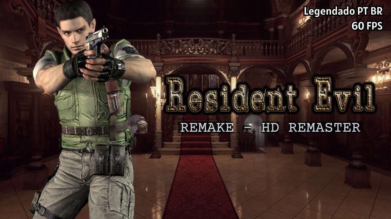 #1 RESIDENT EVIL REMAKE - HD REMASTER - PT BR, 60fps - YouTube