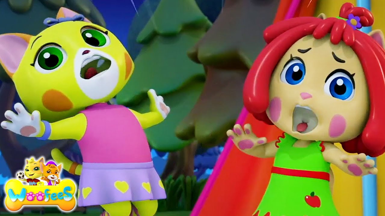 مخيم مخيف + المزيد من عرض كارتون هالوين للأطفال - Woofees - YouTube