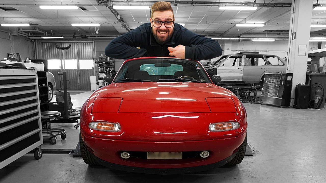 VI HAR FÅTT TAG I EN RIKTIGT FIN MAZDA MX-5 Miata 1991 | VILKEN ÄR DEN ...