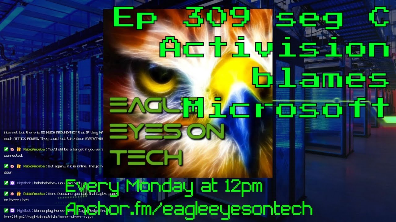 Activision has done it again. Eagle Eyes on Tech Ep 309, segment C ...
