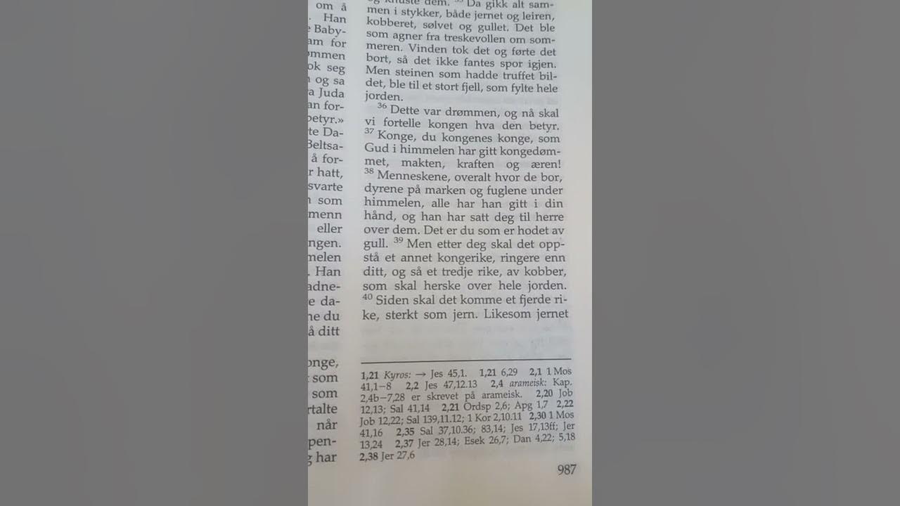 Daniels bok kapittel 1-4. Bibelen Guds ord. lydbok. - YouTube