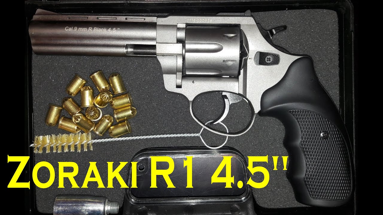 Zoraki R1 revolver review - YouTube