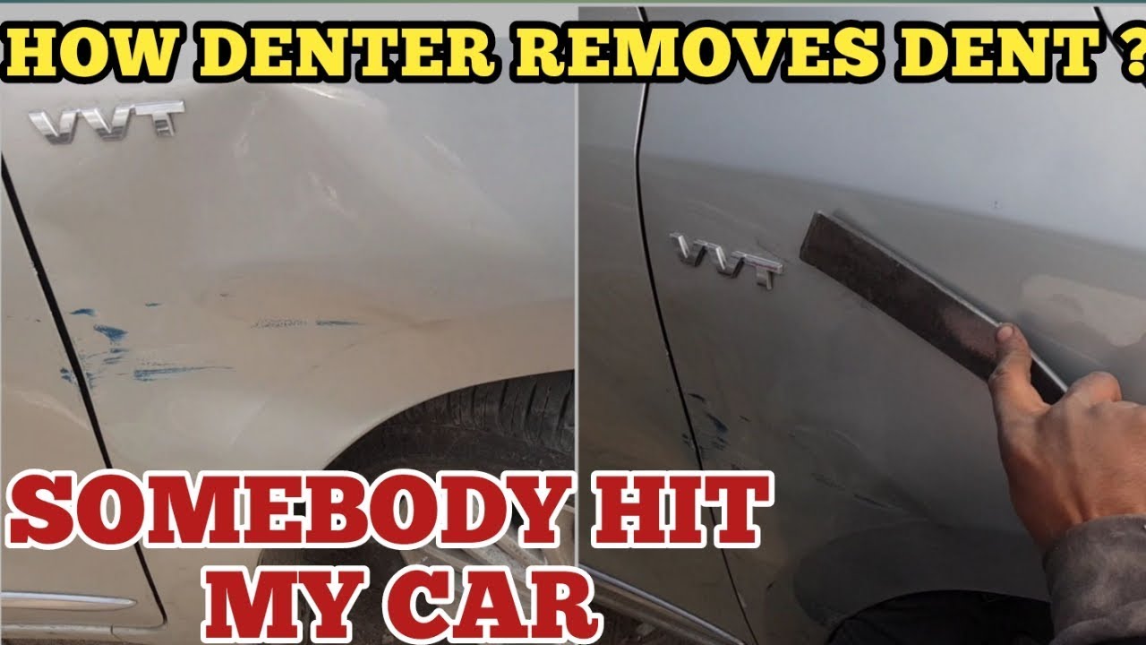 My Dzire Accident happened Today- How denter removes dent scratches ...