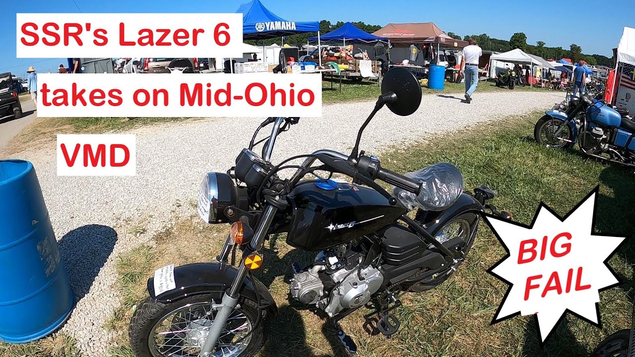 SSR LAZER 6 TAKES ON MID-OHIO VMD - YouTube