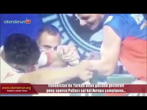 Mehmet Paltacı sol kol Avrupa şampiyonu…