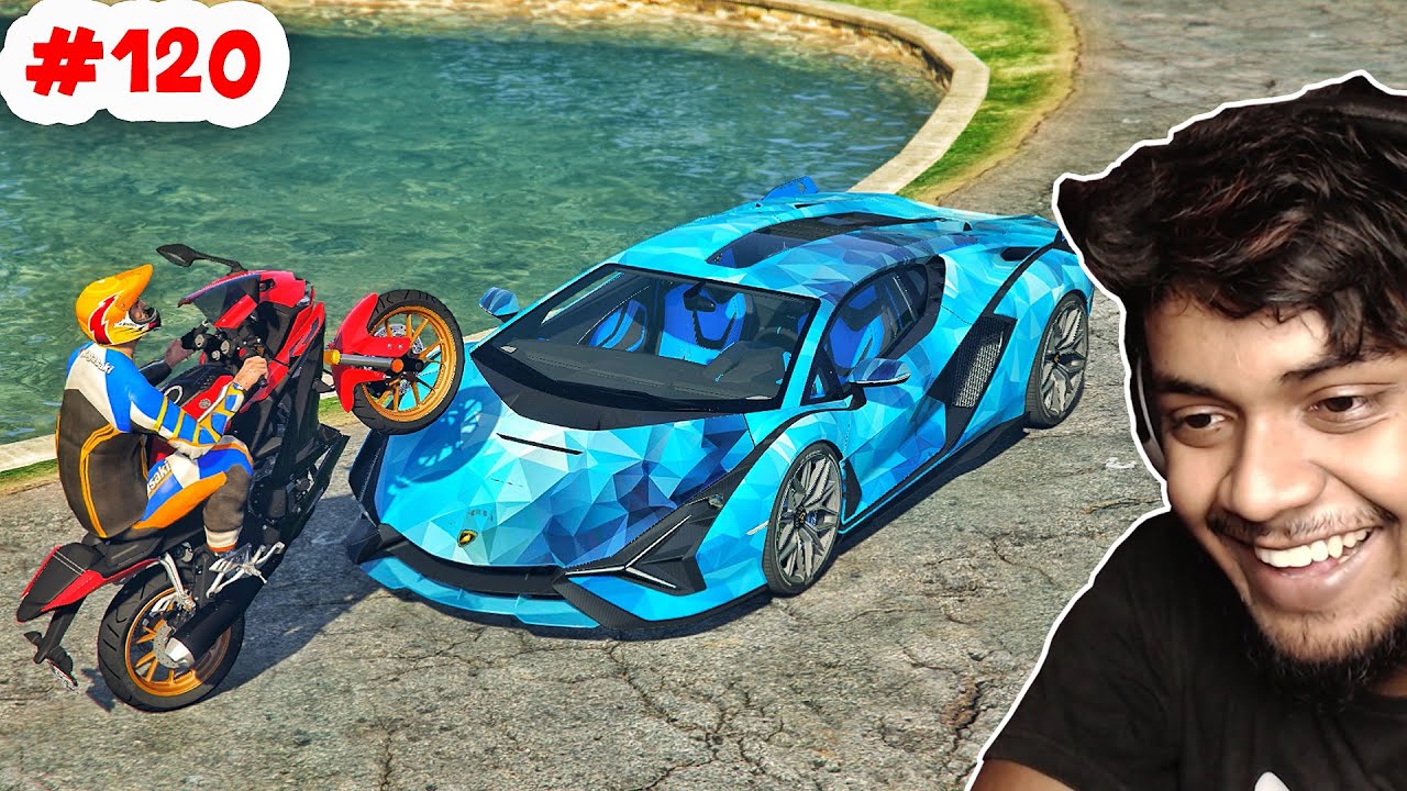 Gta5 tamil "R15 ACCIDENT WITH LAMBORGHINI" (Episode 120) - YouTube
