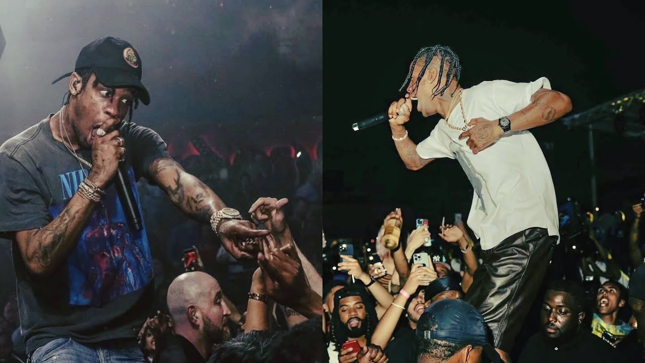 See what Travis Scott did to a fan during the show - YouTube