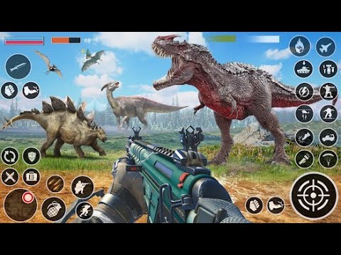 Real Dinosaur Hunter 3D: Wild Animal Hunting Games,shooting game ...