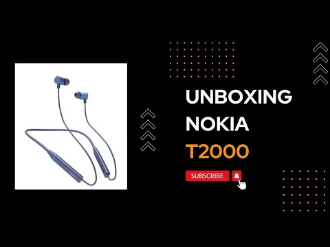 Unboxing Nokia T2000 Neckband with quick review! - YouTube