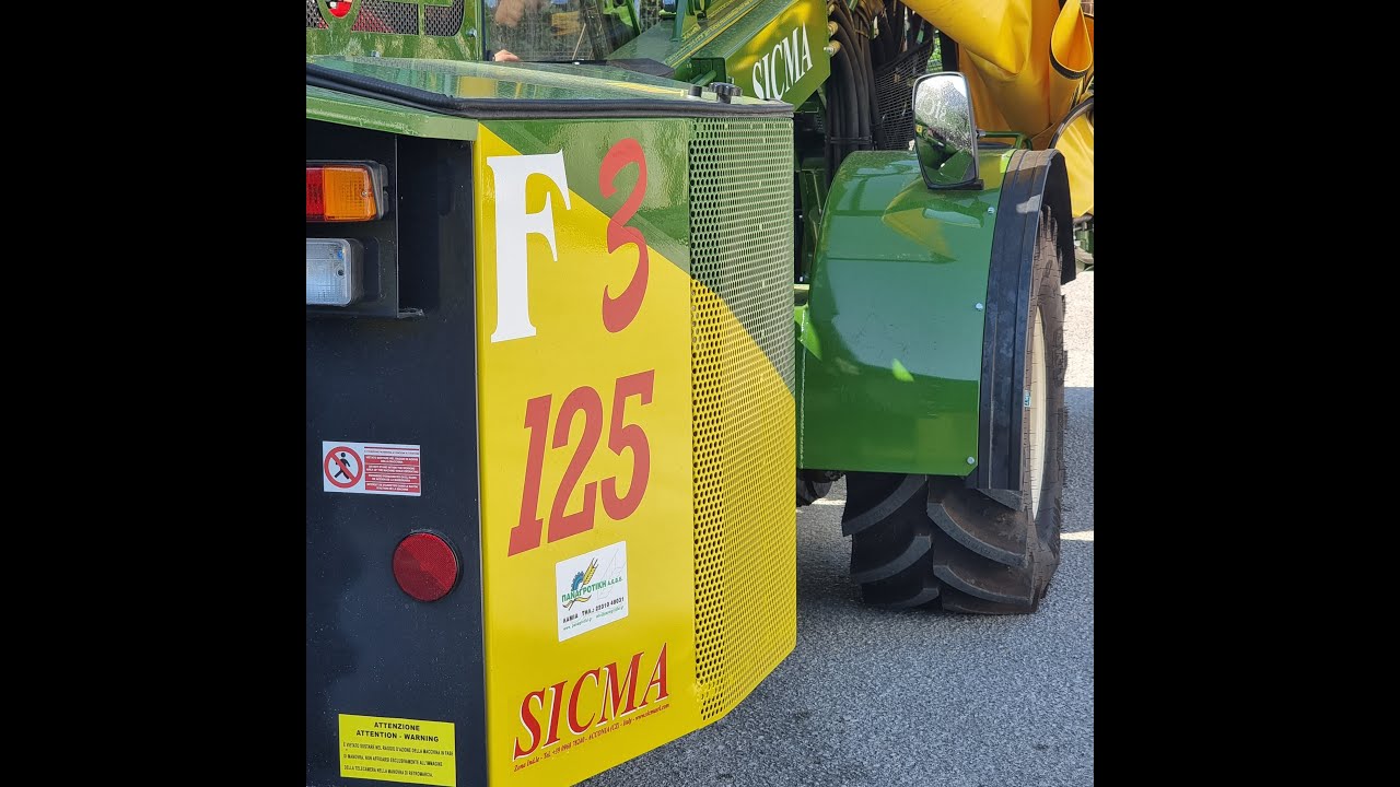 ΔΟΝΗΤΗΣ ΕΛΙΑΣ ΚΑΙ ΑΚΡΟΔΡΥΩΝ F3 125 SICMA ΜΕ ΟΜΠΡΕΛΑ ΣΥΛΛΟΓΗΣ - YouTube