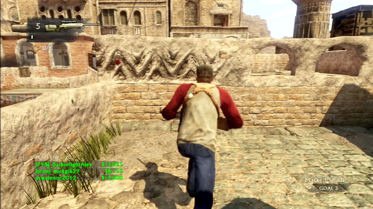 uncharted 3 online arena cooperative survival - YouTube