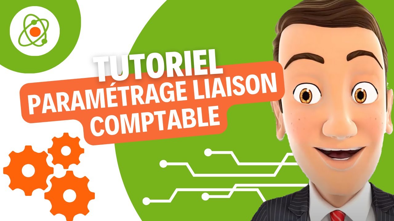 Paramétrage liaison comptable - YouTube