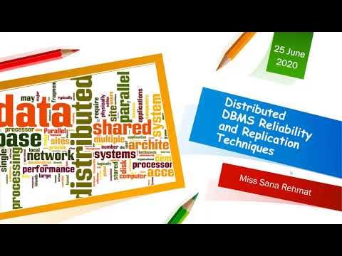 Lec-16|| Distributed DBMS Reliability and Replication Techniques|| - YouTube