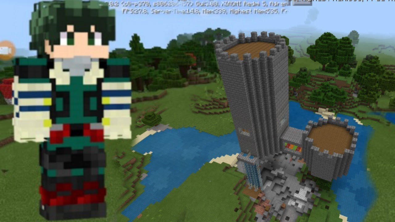 How to make DanTDM's Floating Castle #4 - YouTube