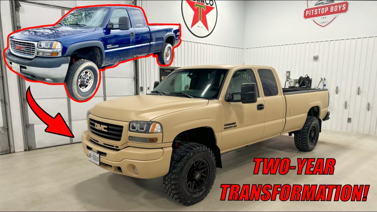 Transforming Our GMC Sierra 2500HD Duramax - Full Build From A to Z ...