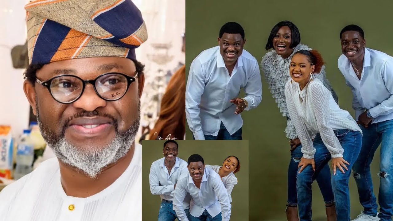 Meet Yoruba Actor Yomi FashLanso and His Beautiful Wife, Children and ...