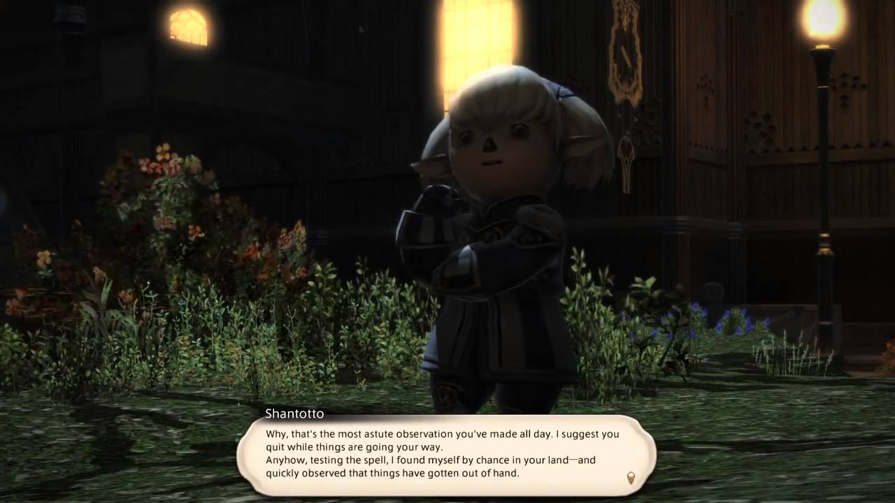 FFXIV ARR Shantotto Event cutscene - YouTube