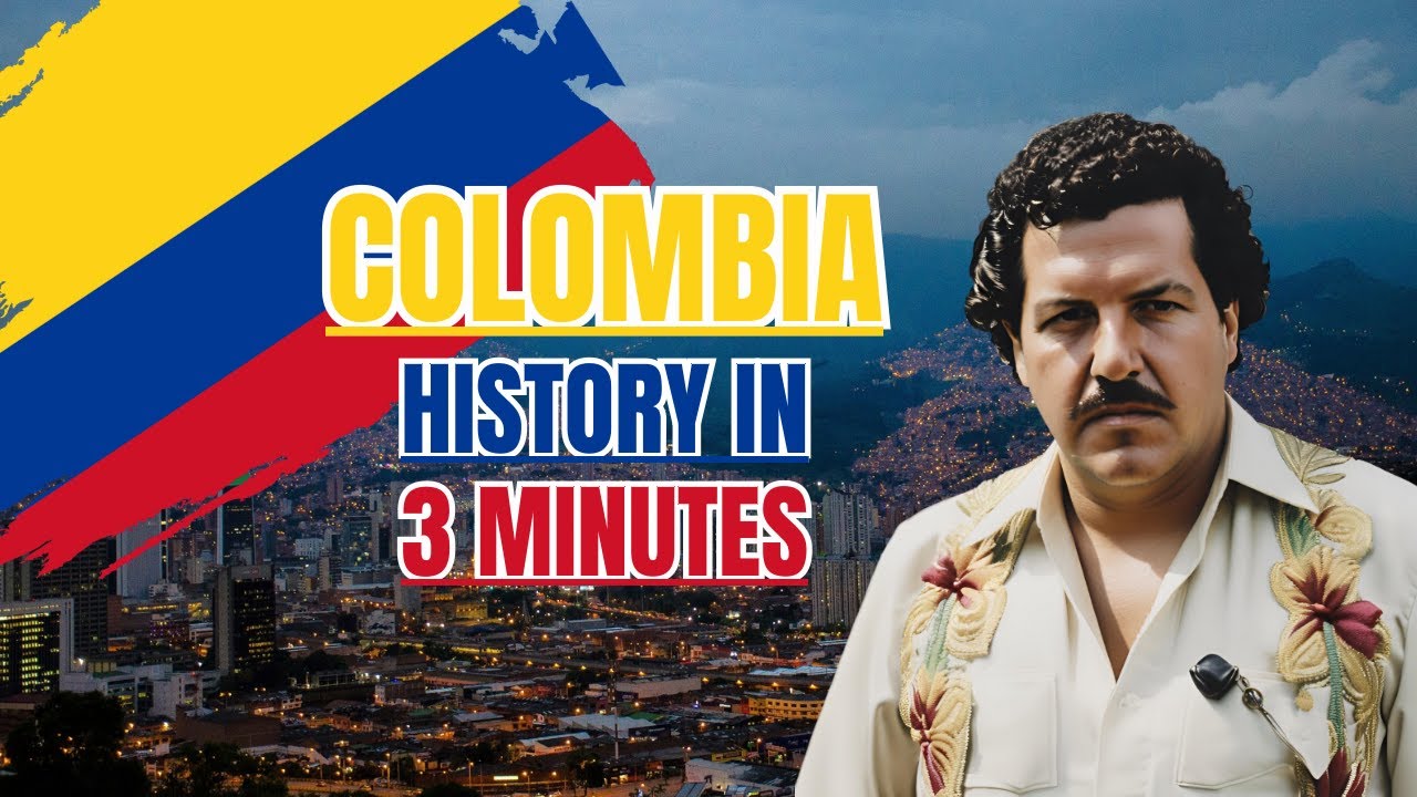 Colombian History in 3 Minutes #colombia #history - YouTube