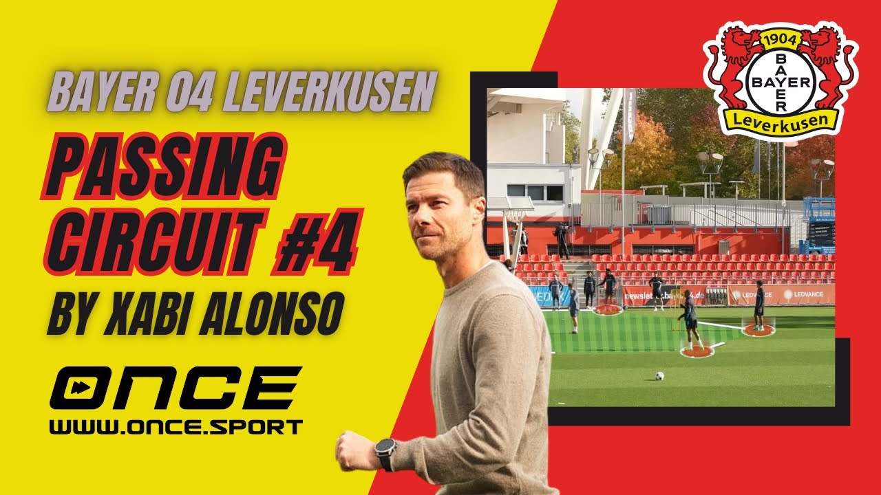 Bayer 04 Leverkusen - passing circuit #4 by Xabi Alonso - YouTube