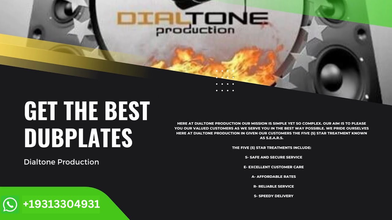 For All Your Dub Plates - contact us today!!! - YouTube