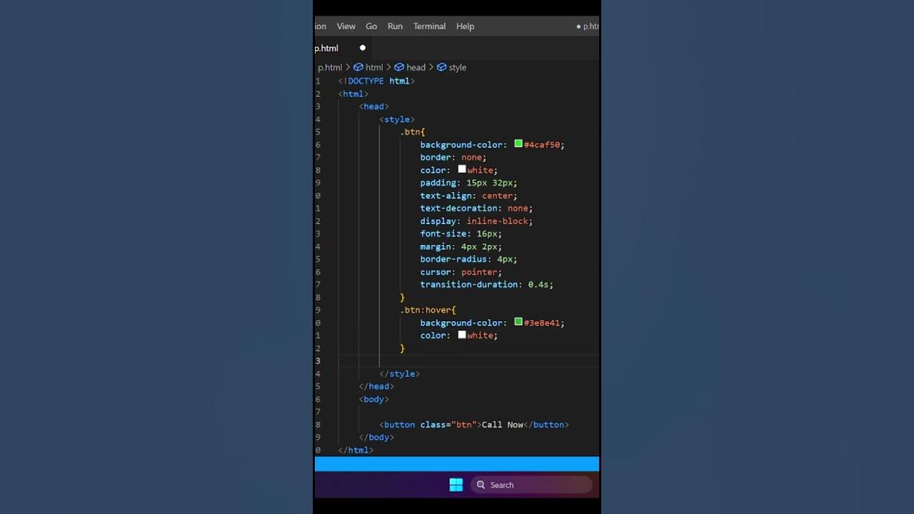 Css Animation Button ๐ Short Cssanimations Youtube