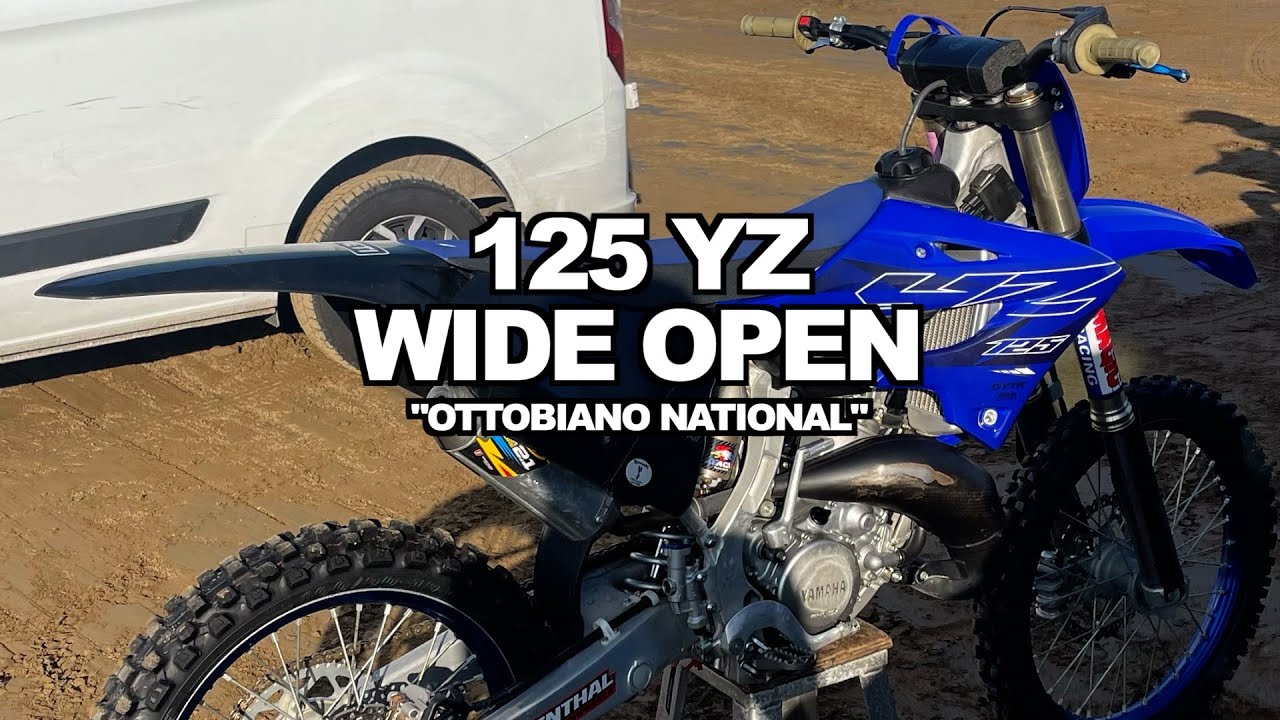5 MINUTES ON 125 YZ WIDE OPEN - OTTOBIANO NATIONAL TRACK - YouTube