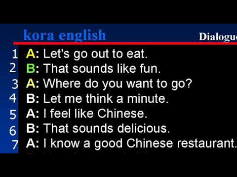 Kora English learning #53 - YouTube