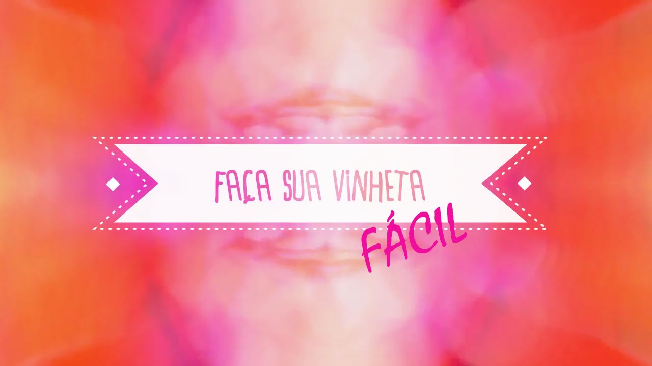 FAÇA UMA VINHETA FÁCIL PARA O SEU CANAL / #1WONDERSHARE FILMORA - YouTube