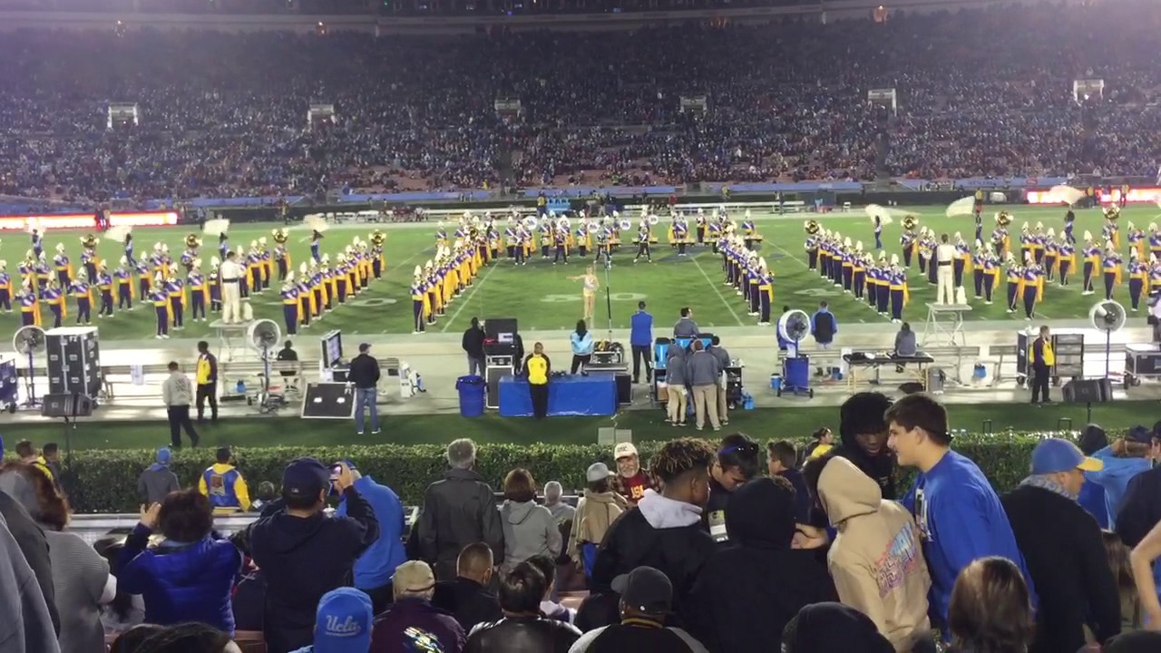 2016 UCLA Bruin Marching Band - SC game closer - YouTube