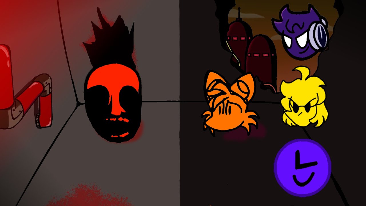 FNF fight or flight part 2 but Eins, liel, voi1d and tails fights ...