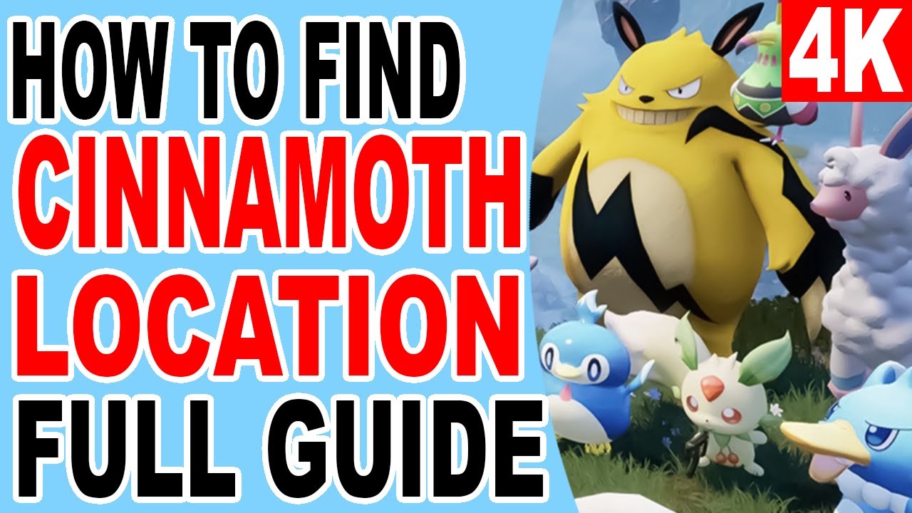 How to Find Cinnamoth 041 Location - Palworld - YouTube