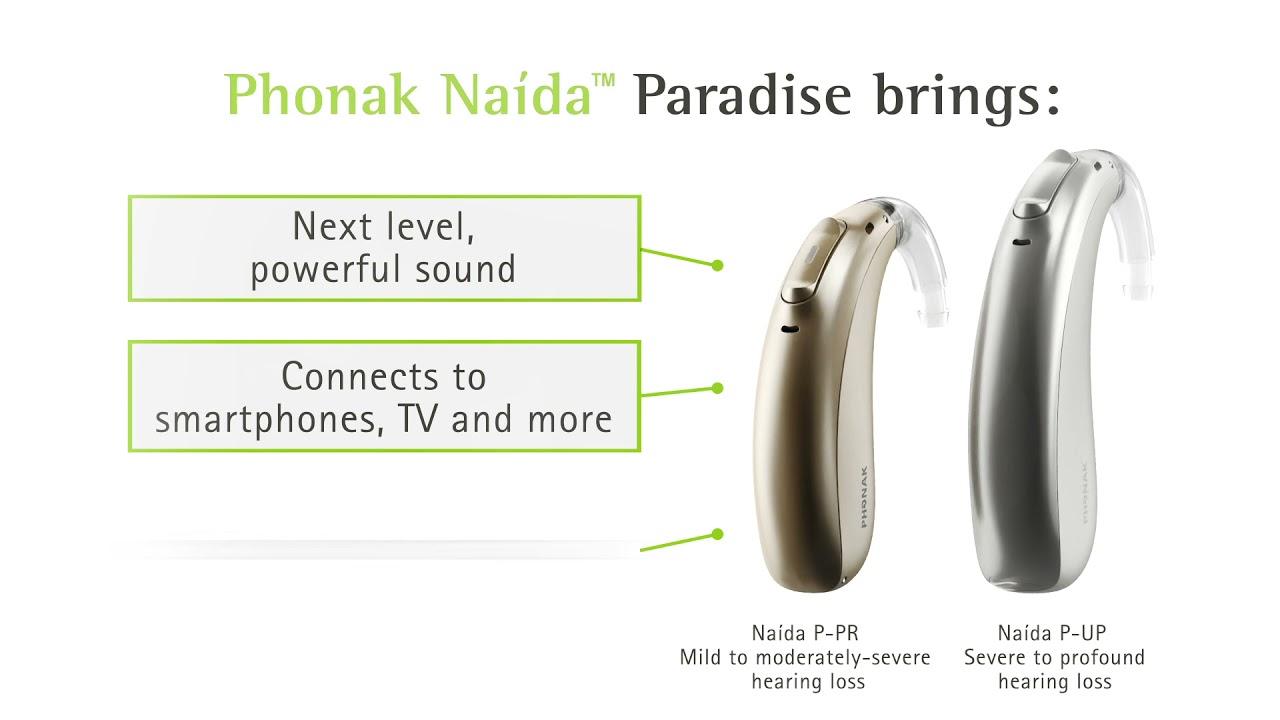 Phonak- Naida Paradise & Audio Paradise P30, P50, P70, P90 first ...